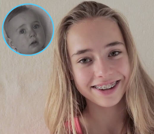 See Lottie Transform From a Newborn to Age 14 in Just Four Minutes in ...