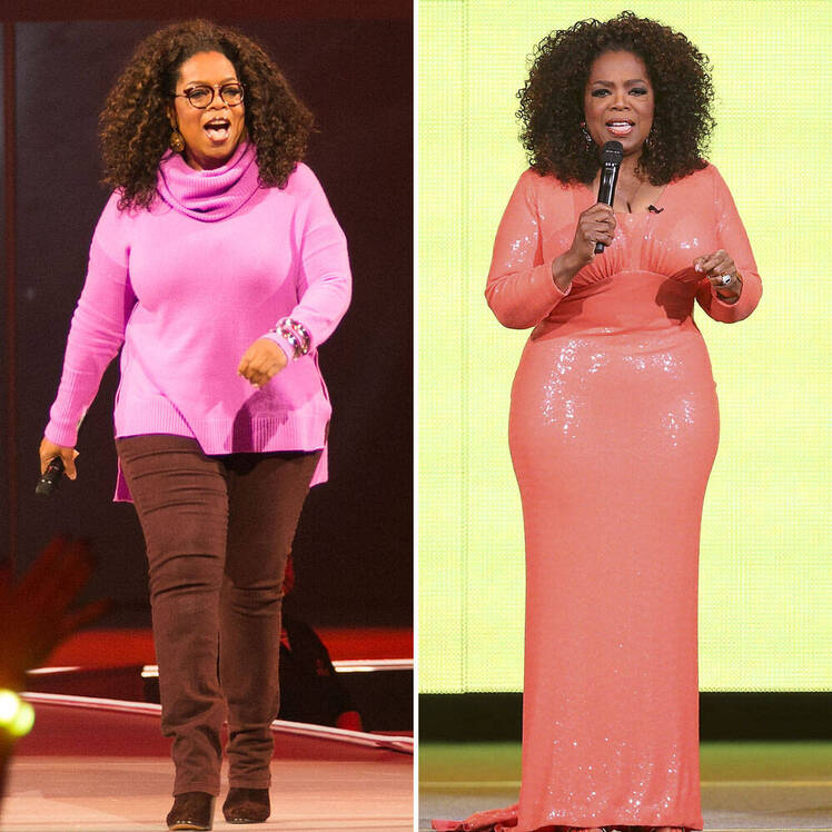 Oprah Winfrey Before And After Weight Loss