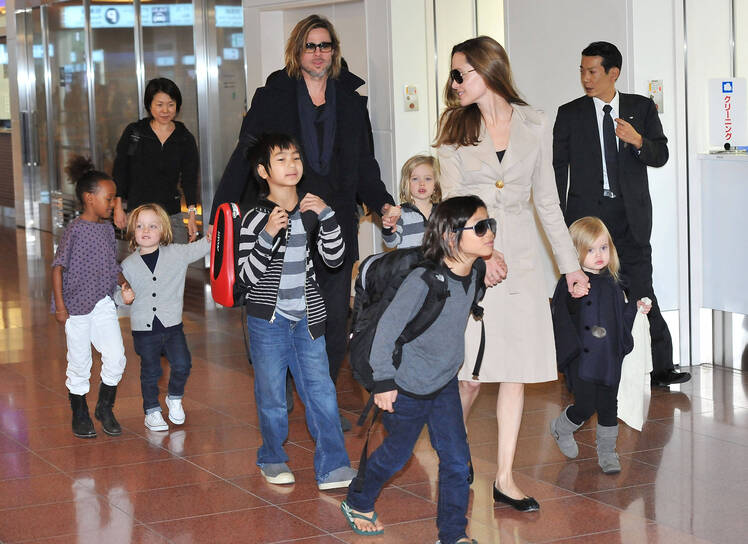 Brad Pitt Sees His Kids, but Not Nearly as Much as Ex Angelina Jolie ...
