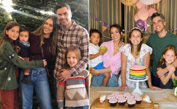 Cash Warren En Jessica Alba Familie
