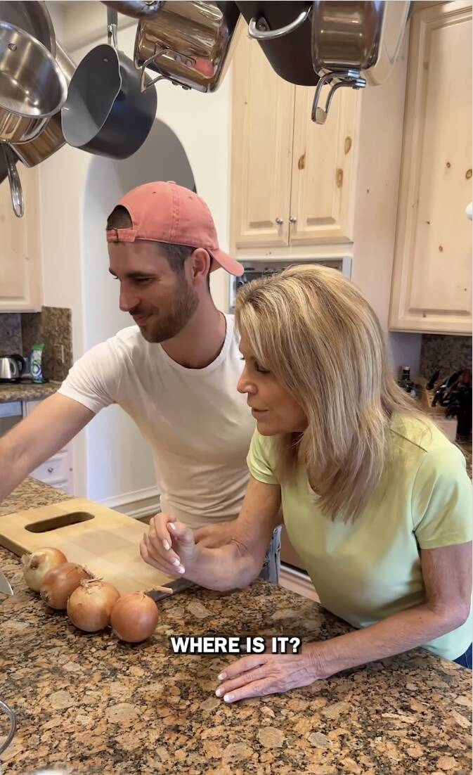 Vanna White Stuns in Rare Cooking Video With Son Nikko | Closer Weekly